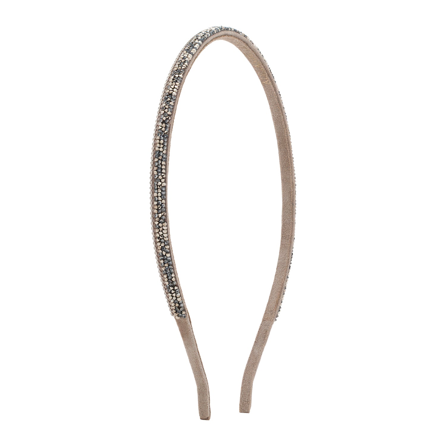 3 mm leather hair band decorated with European crystals – Alexandre Zouari